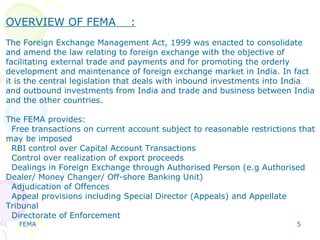 Foreign exchange-management-act-1999 | PPT