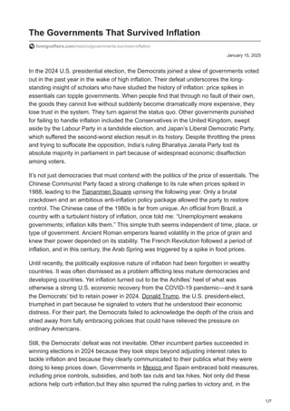 foreignaffairs.com-The Governments That Survived Inflation.pdf