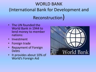 Foreign aid | PPTX