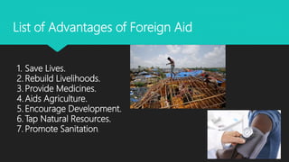 Foreign Aid &BD | PPTX