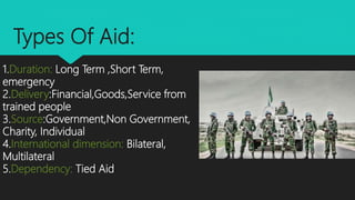Foreign Aid &BD | PPTX | Financial Assistance | Personal Finance