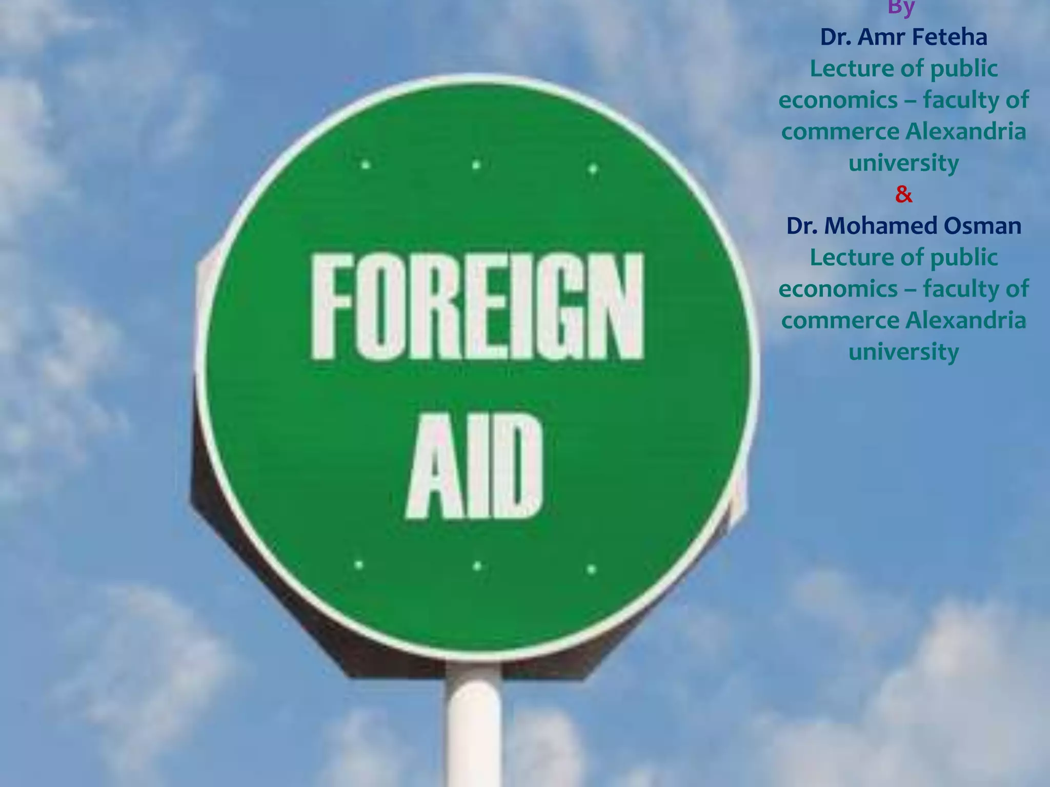 Foreign aids | PPT
