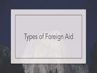 Foreign aids | PPT