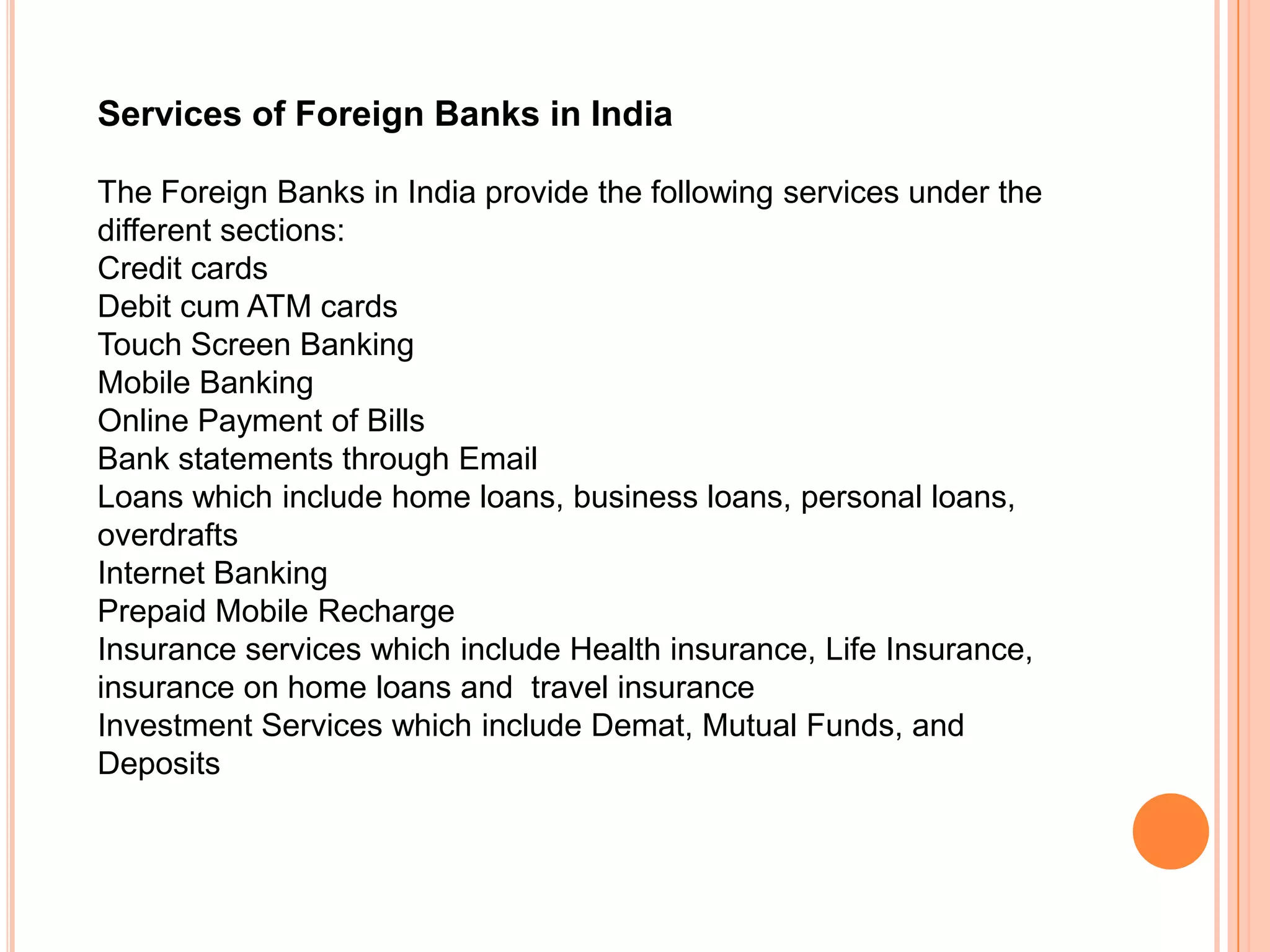 Foreign banks in india | PPTX