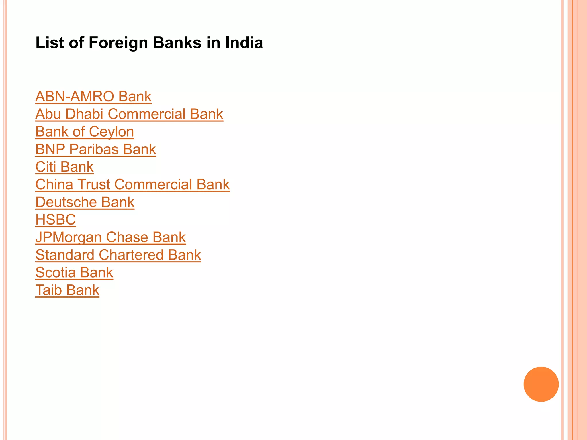 Foreign banks in india | PPTX