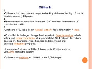 Foreign banks in india | PPTX