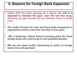 Foreign Banks in India | PPTX