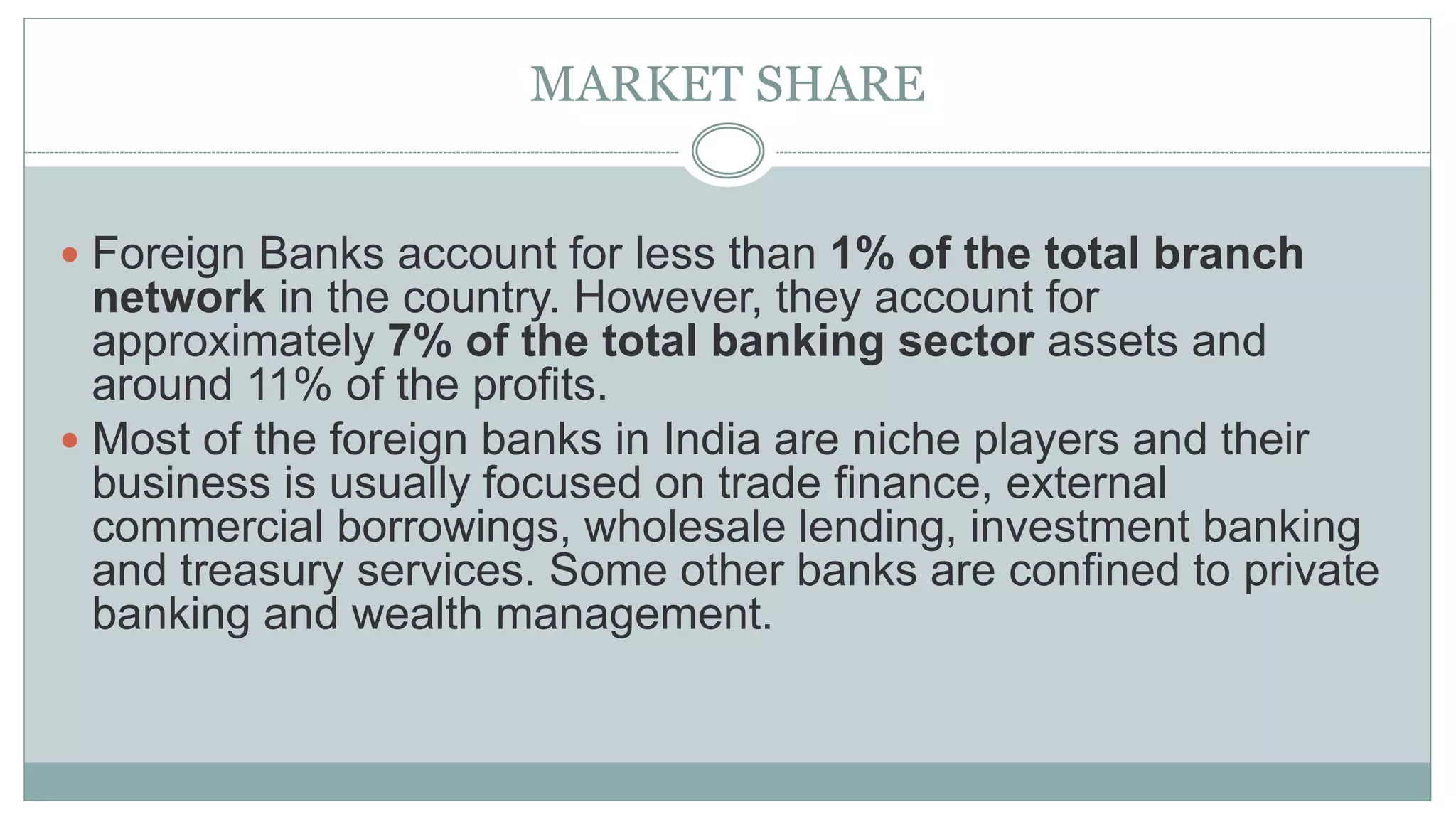 Foreign banks in india | PPTX
