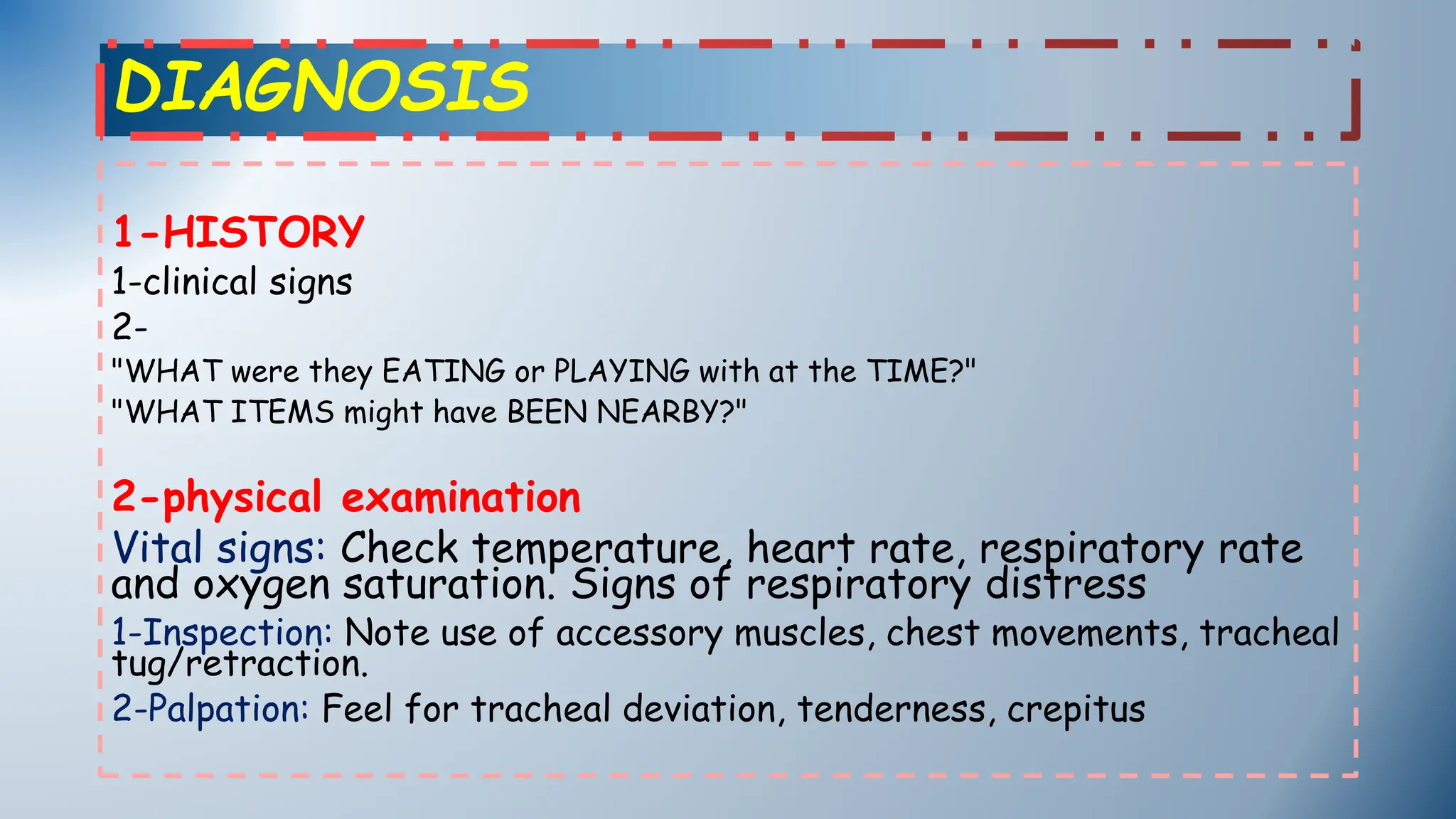 Foreign bodies of the respiratory tract | PPTX