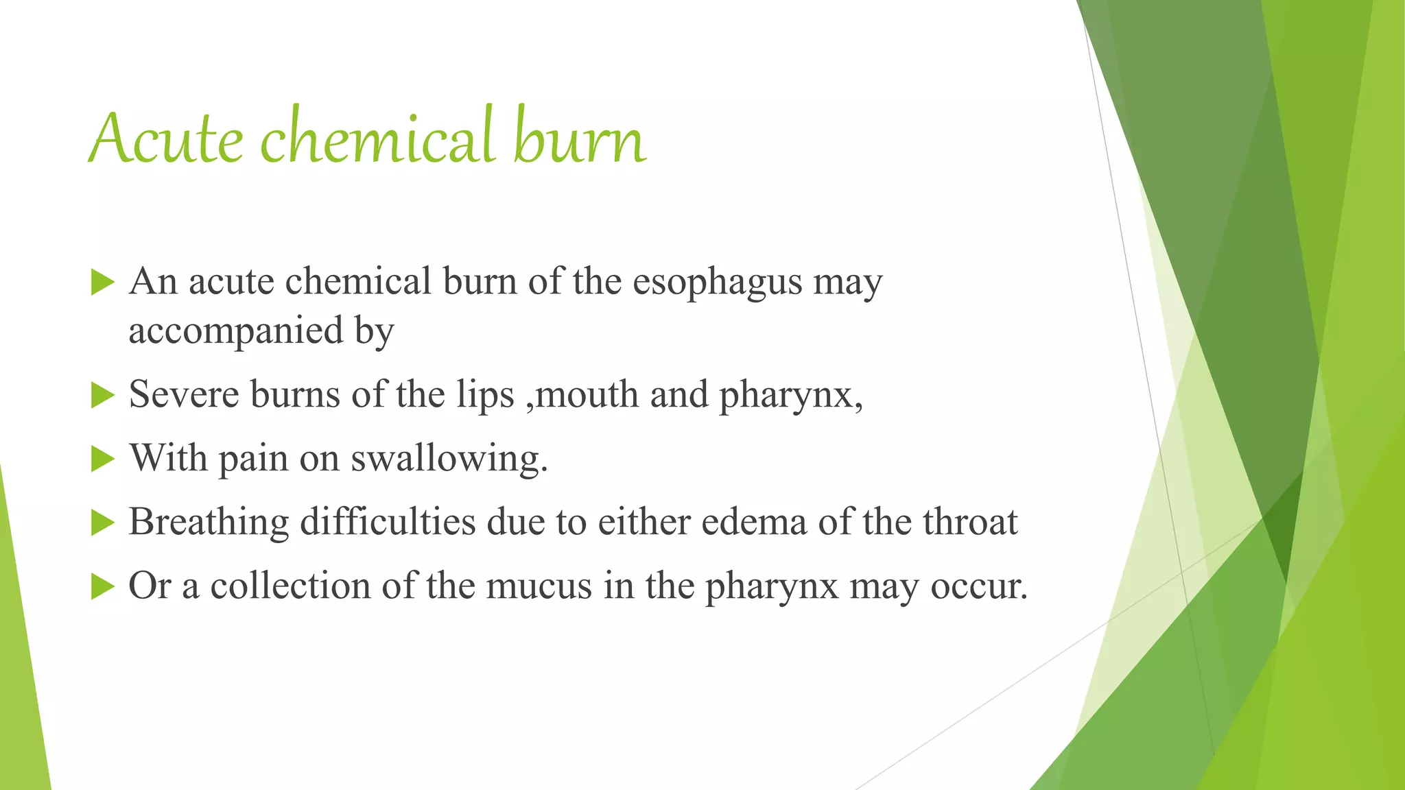 Foreignbodies and chemical burns of the esophagus.pptx