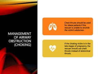 FOREIGN BODY AIRWAY OBSTRUCTION (CHOKING) | PPTX