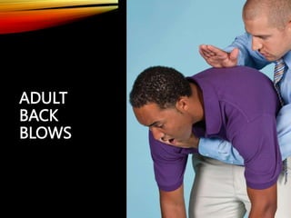 FOREIGN BODY AIRWAY OBSTRUCTION (CHOKING) | PPTX