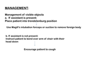 foreign body air way obstructions--.pptx