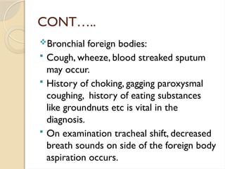 foreign body aspiration.pptx presentations | PPT
