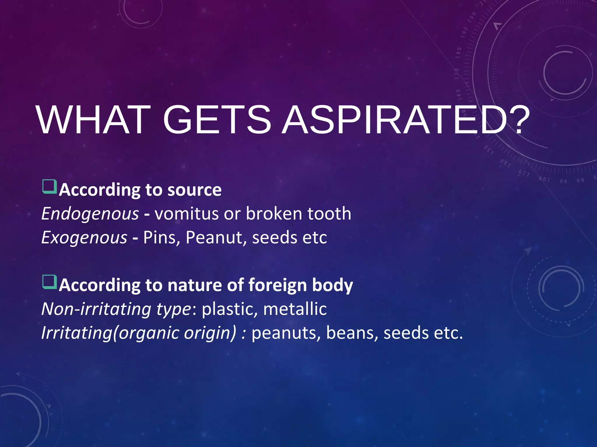 management of foreign body inhalation and bronchoscopy in children | PPT