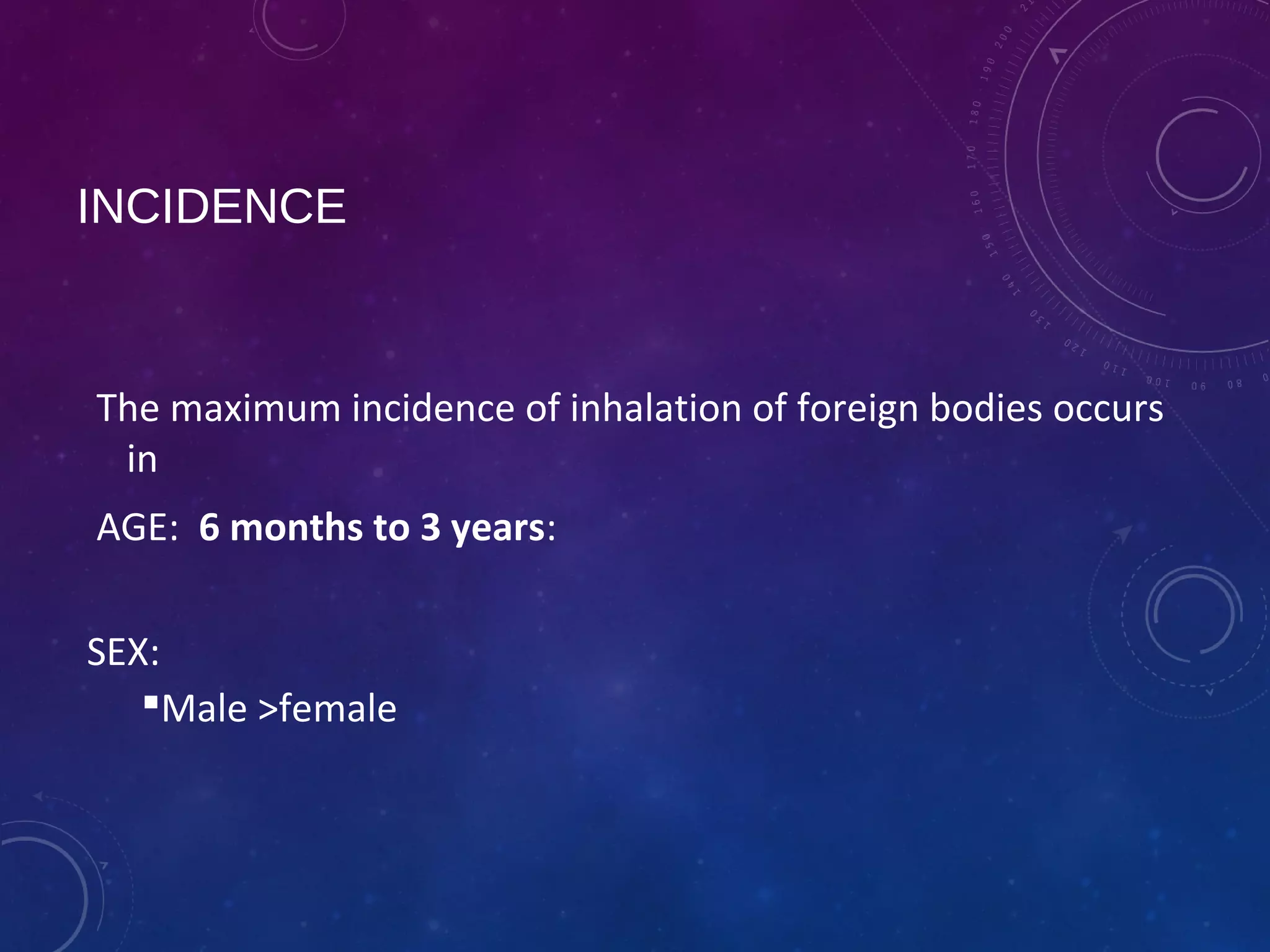 management of foreign body inhalation and bronchoscopy in children | PPT