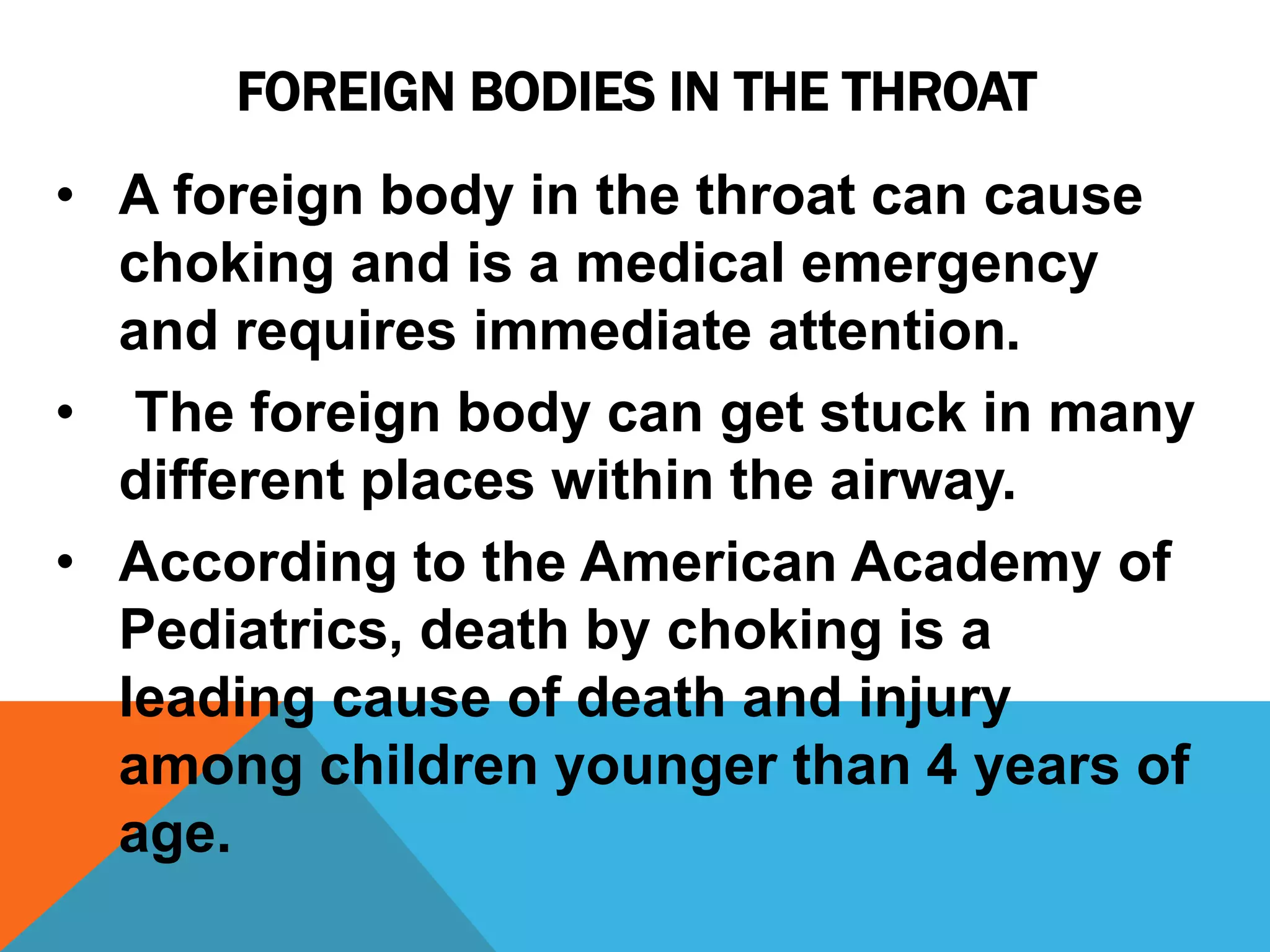 Foreign body insertion | PPTX