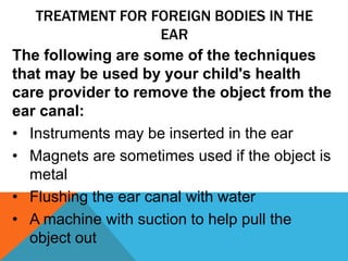 Foreign body insertion | PPTX