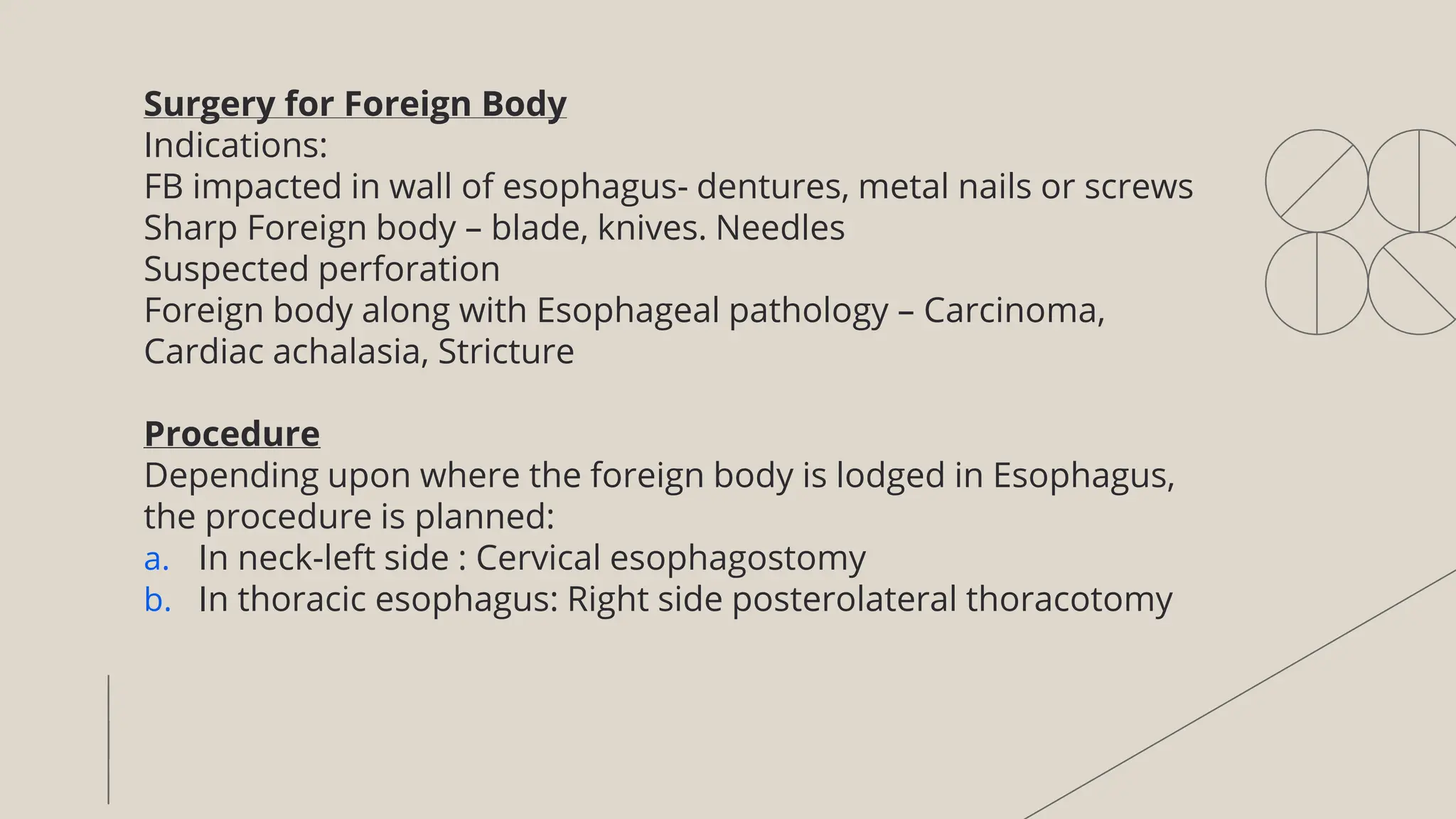 Foreign Body Obstruction - Esophagus.pptx