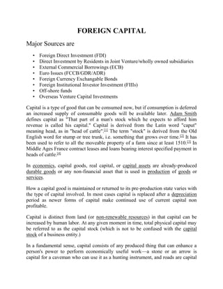 Foreign capital pr 1 | DOCX