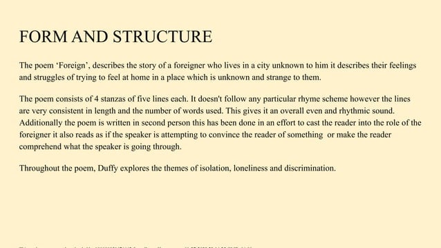 Foreign___Carol_Ann_Duffy.pdf.pdf | Poetry | Books and Literature
