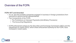 Foreign Corrupt Practices Act (FCPA) Compliance Webinar | PPT