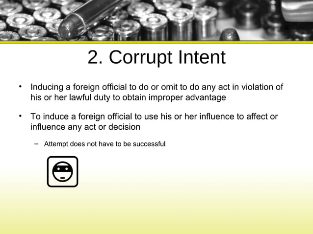 Foreign Corrupt Practices | PPT