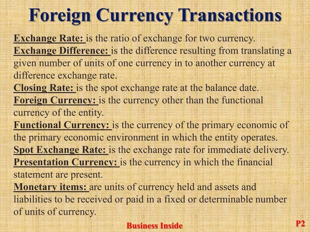 Foreign Currency Exchange Gain_Losses (1).ppt | Currencies | Economy