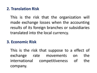 Foreign Currency Management | PPTX
