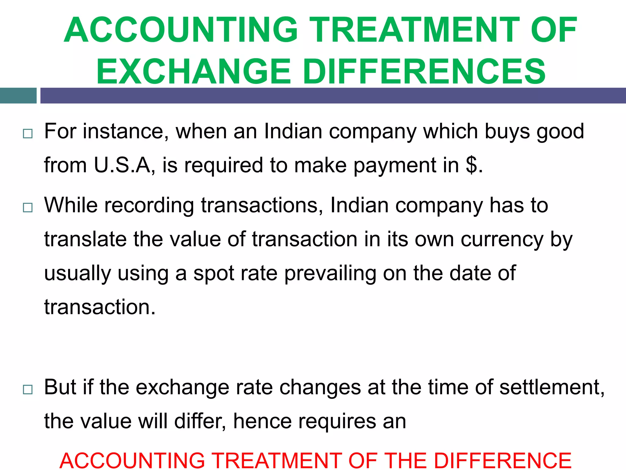 Foreign currency translation | PPTX