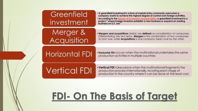 Foreign direct investment in India | PDF