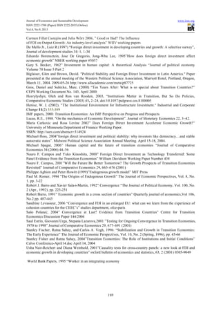 Foreign direct investment | PDF