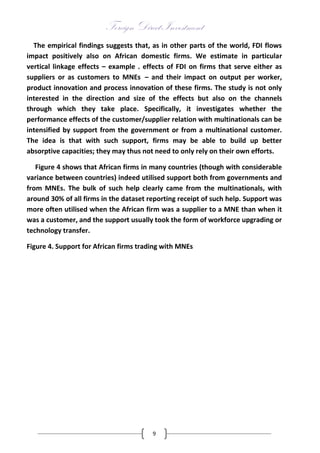Foreign Direct Investment | PDF