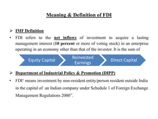 Foreign direct investment by Neeraj Bhandari ( Surkhet.Nepal ) | PPTX