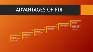 Foreign direct investment | PPTX