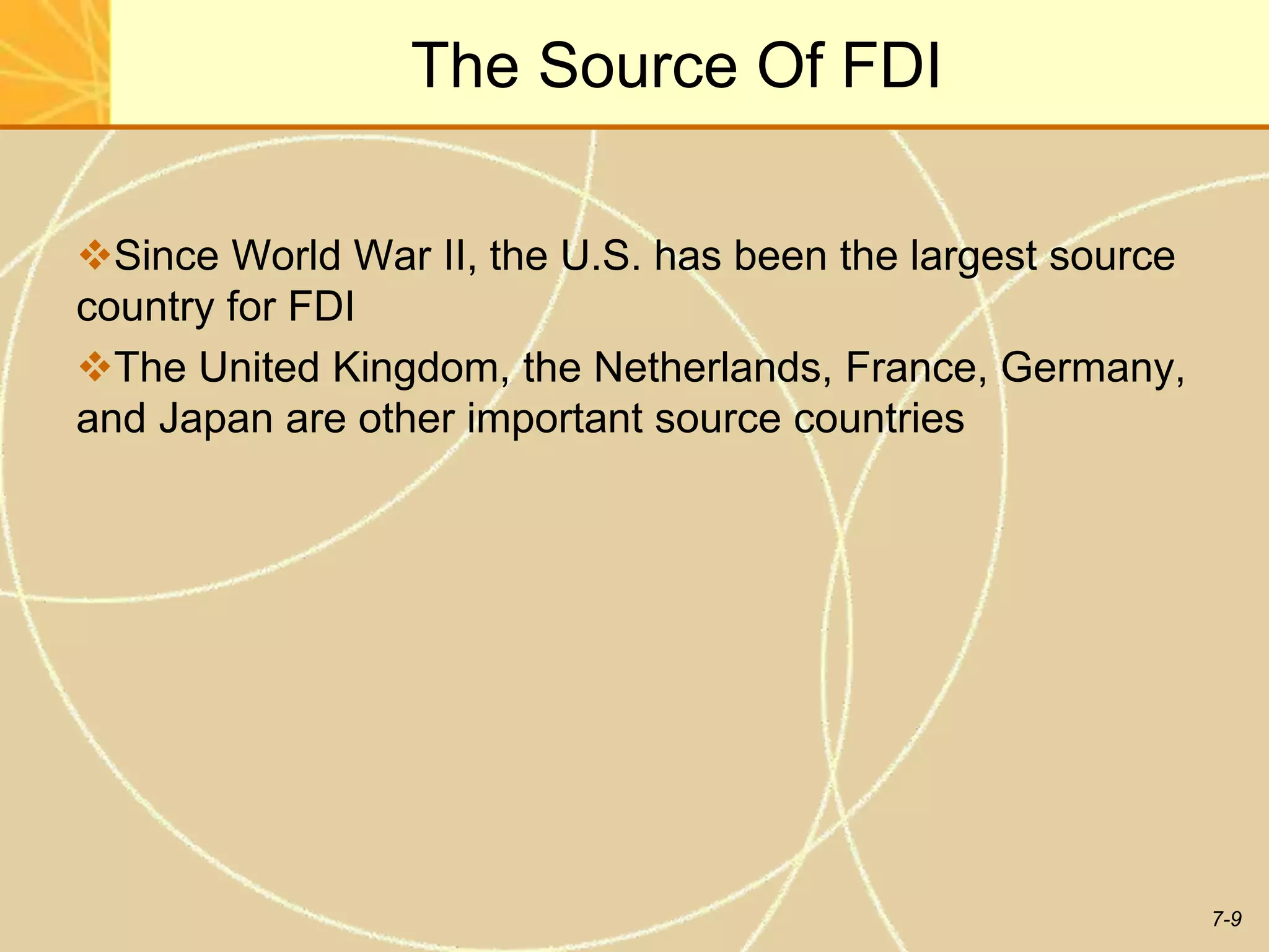 Foreign direct investment | PPT