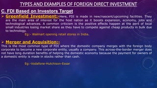 Foreign Direct Investment (FDI) | PPT