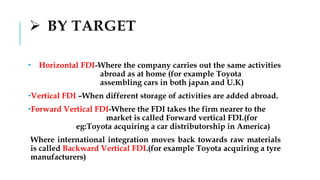 Foreign direct investment | PDF