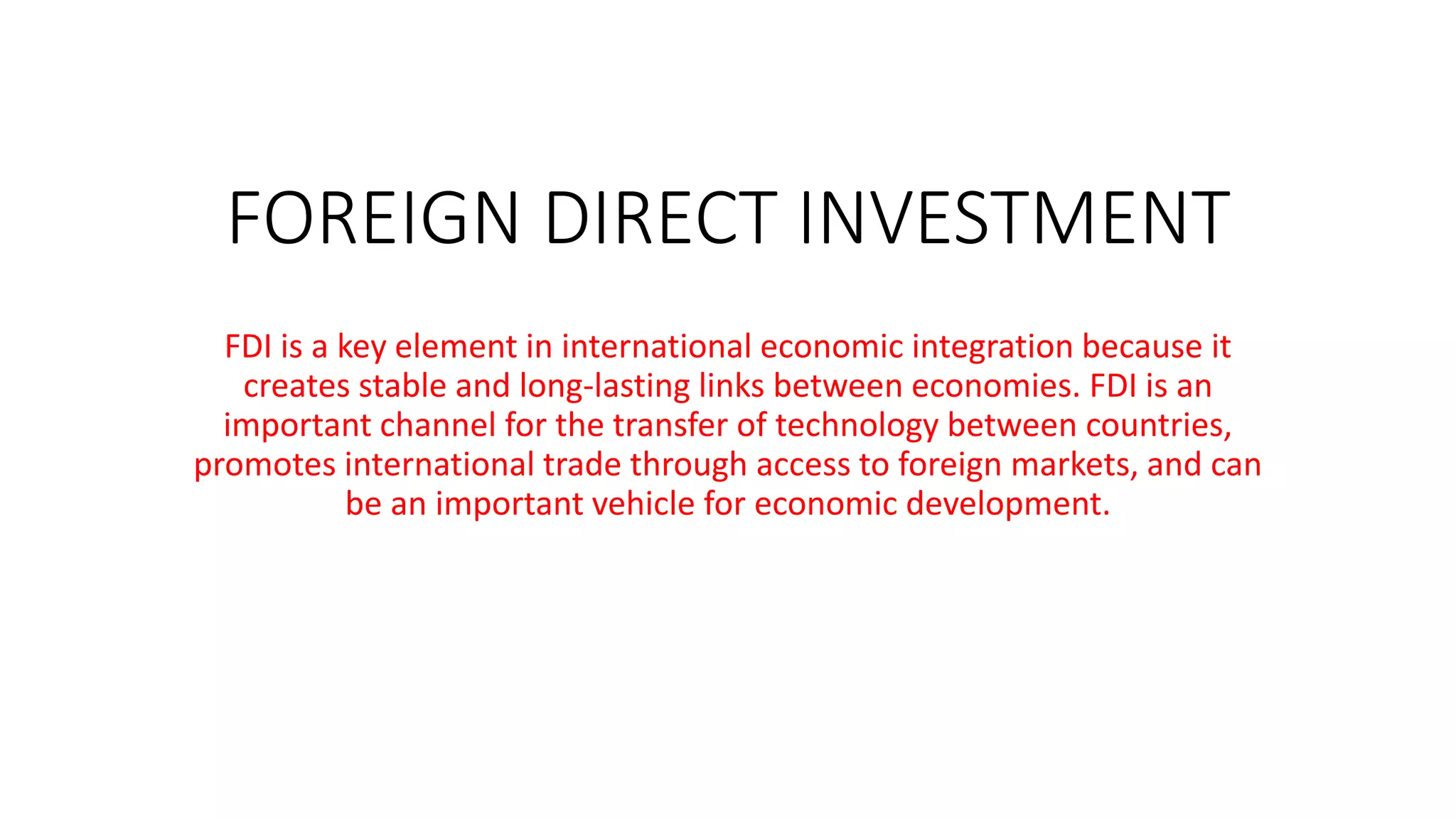 FOREIGN DIRECT INVESTMENT.pptx