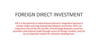 FOREIGN DIRECT INVESTMENT.pptx