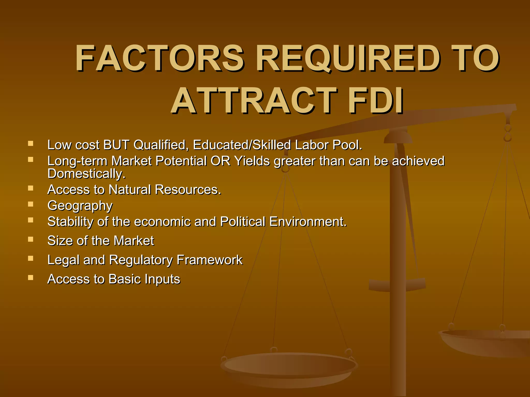 Foreign direct investment , FDI in India by abhishek tripathi | PPT ...