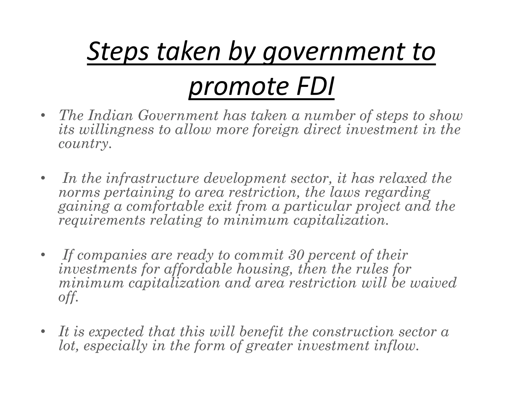Foreign direct investment(fdi) | PDF