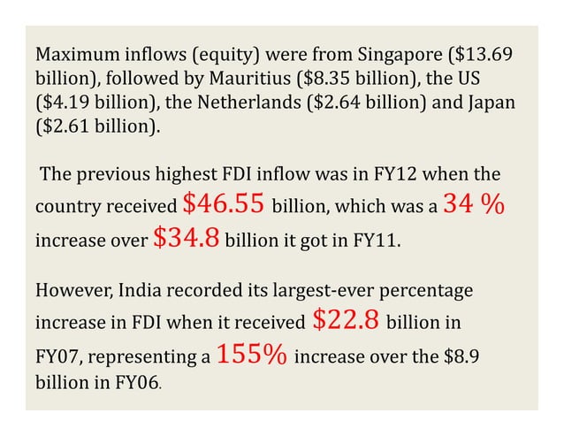 Foreign direct investment(fdi) | PDF | Business Accounting & Finance ...