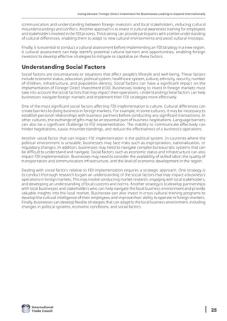 Foreign Direct Investment for Businesses Looking to Expand ...