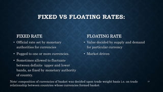 Foreign exchange | PPTX