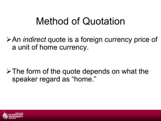 Foreign exchange 2 | PPT