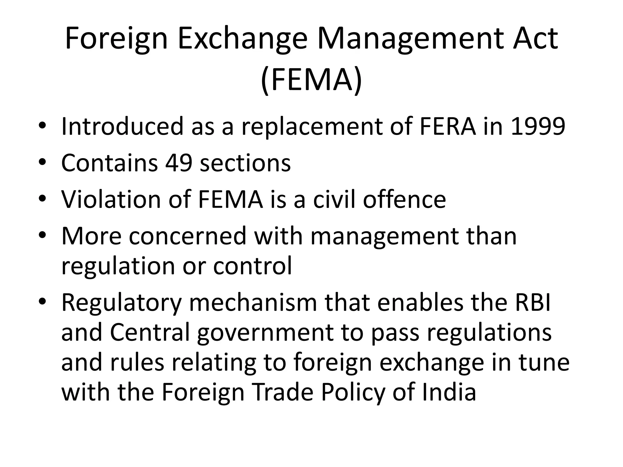 Foreign exchange and balance of payments | PPTX