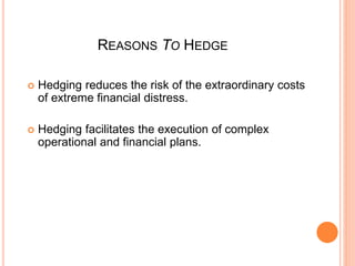 Foreign exchange and hedging tools | PPTX | Currencies | Economy