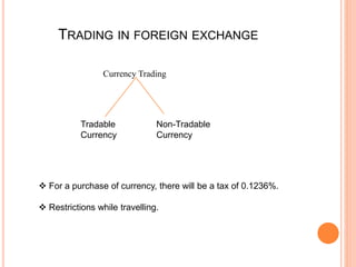 Foreign exchange and hedging tools | PPTX