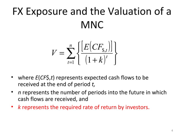 Foreign exchange exposure PPT | PPT | Stocks and Bonds | Personal Investing